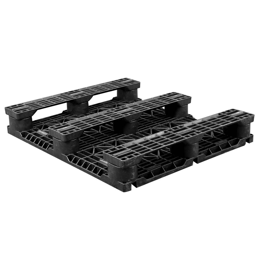 32 x 37 Rackable Plastic Pallet - 3 Runners | One Way Solutions