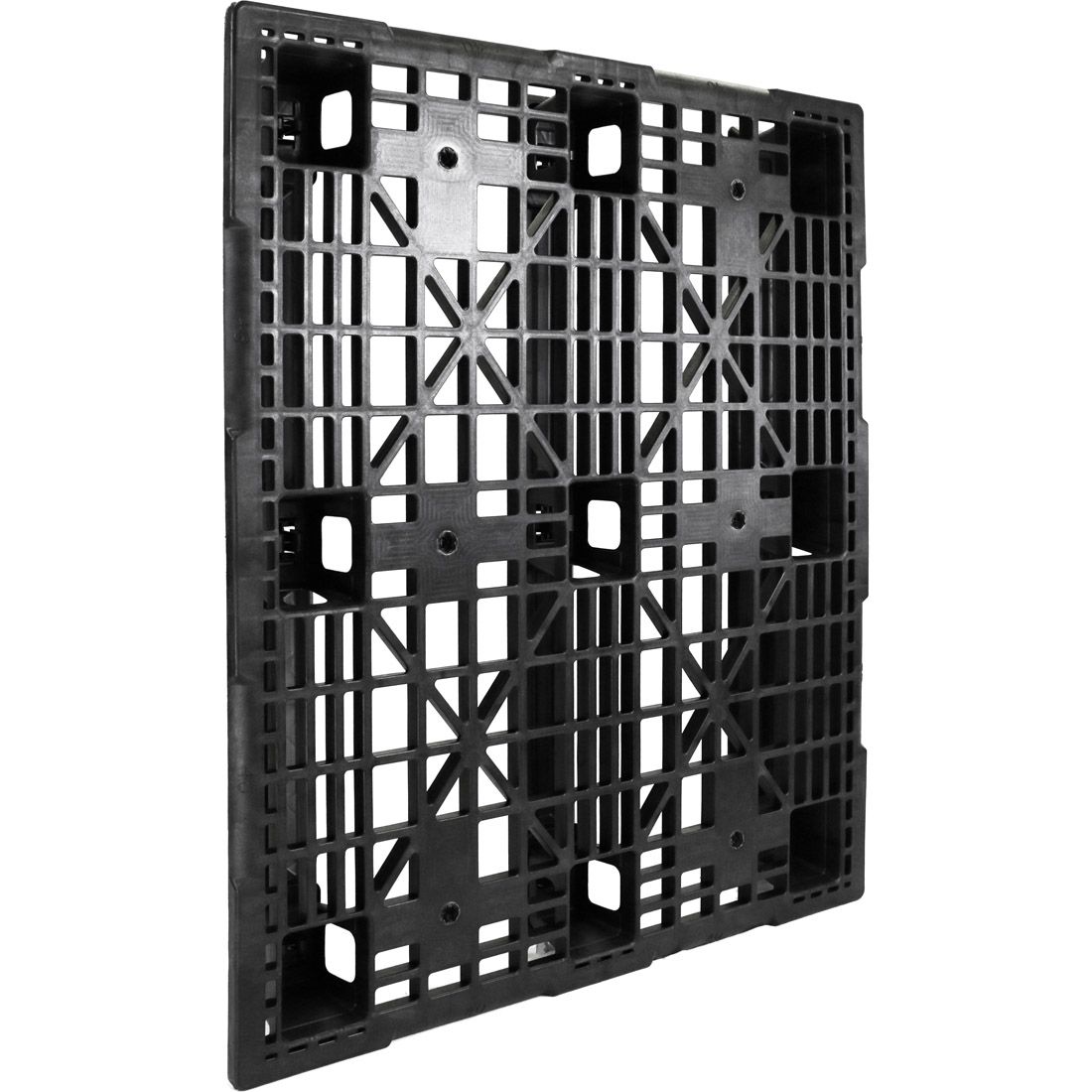 40 x 48 Medium-Heavy Duty Plastic Pallet - 3 Runner - Unassembled