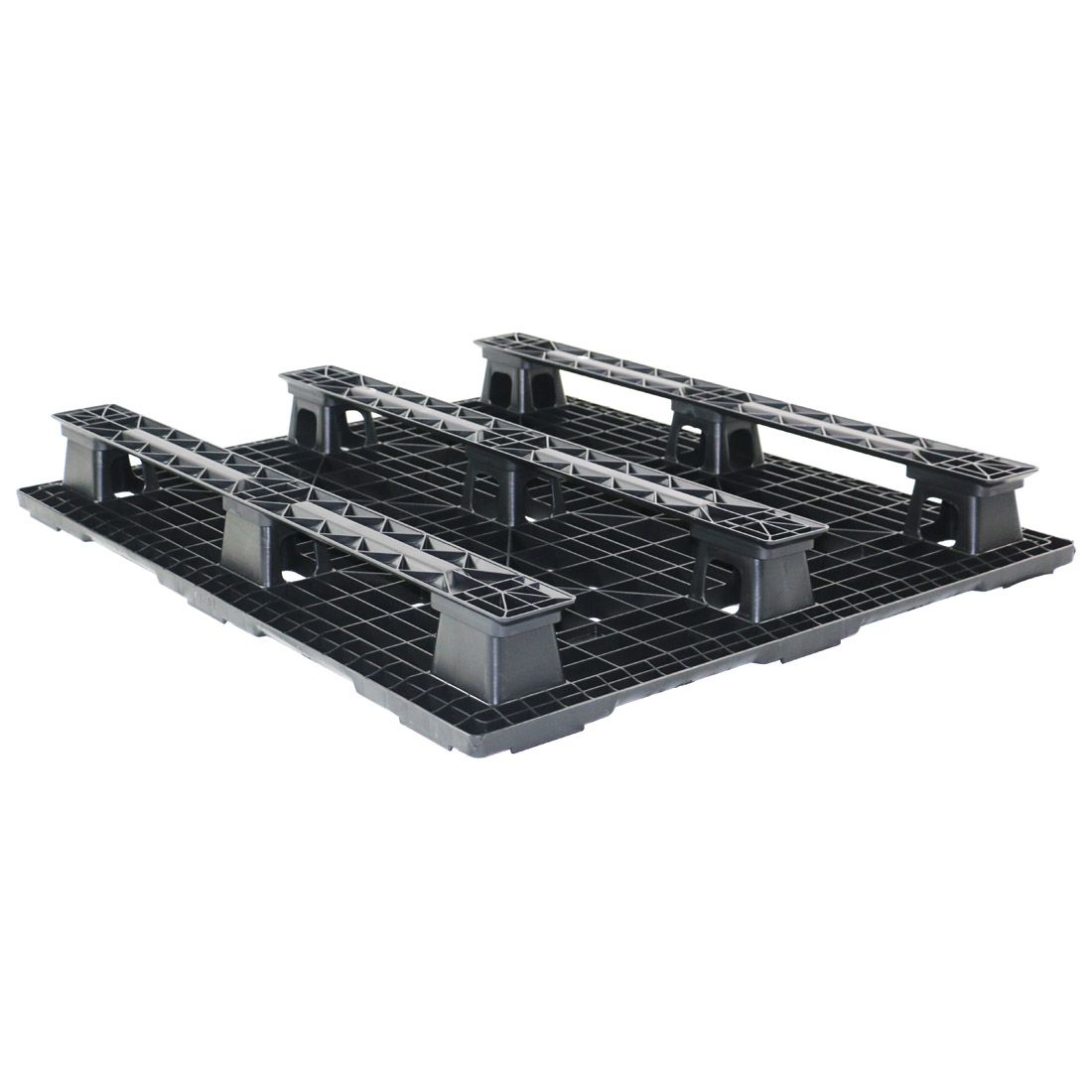 40 x 48 Stackable Mid-Duty Plastic Pallet With Safety Lip - 3...