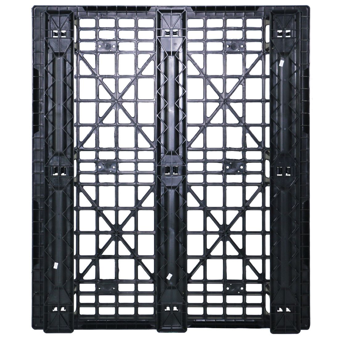 40 x 48 Stackable Mid-Duty Plastic Pallet With Safety Lip - 3...