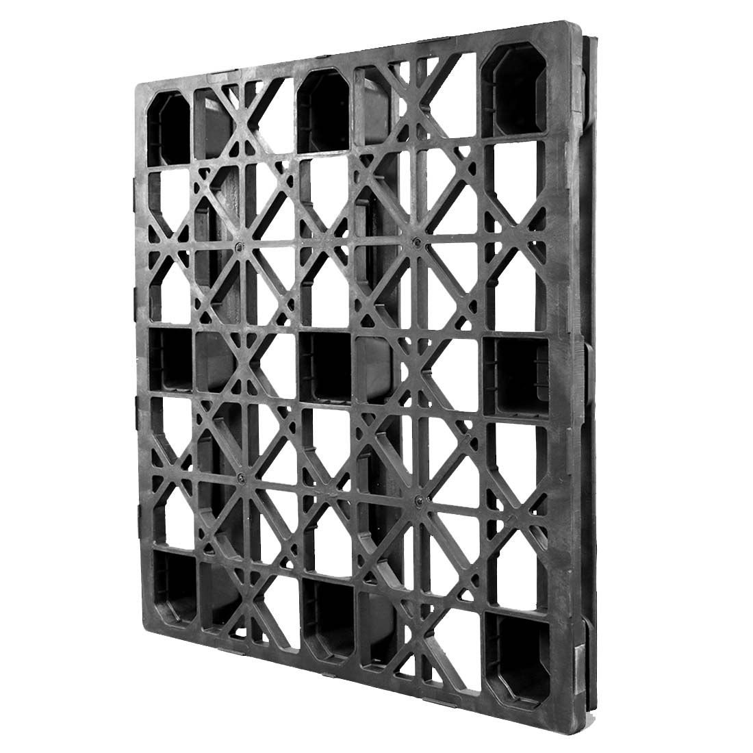 45 x 48 Stackable and Rackable Plastic Automotive Pallet w/ Safety...