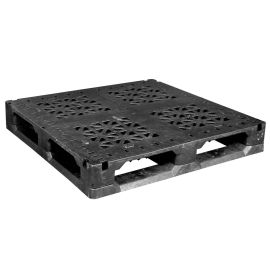 37 x 37 Plastic 6 Runner Beverage Pallet | One Way Solutions