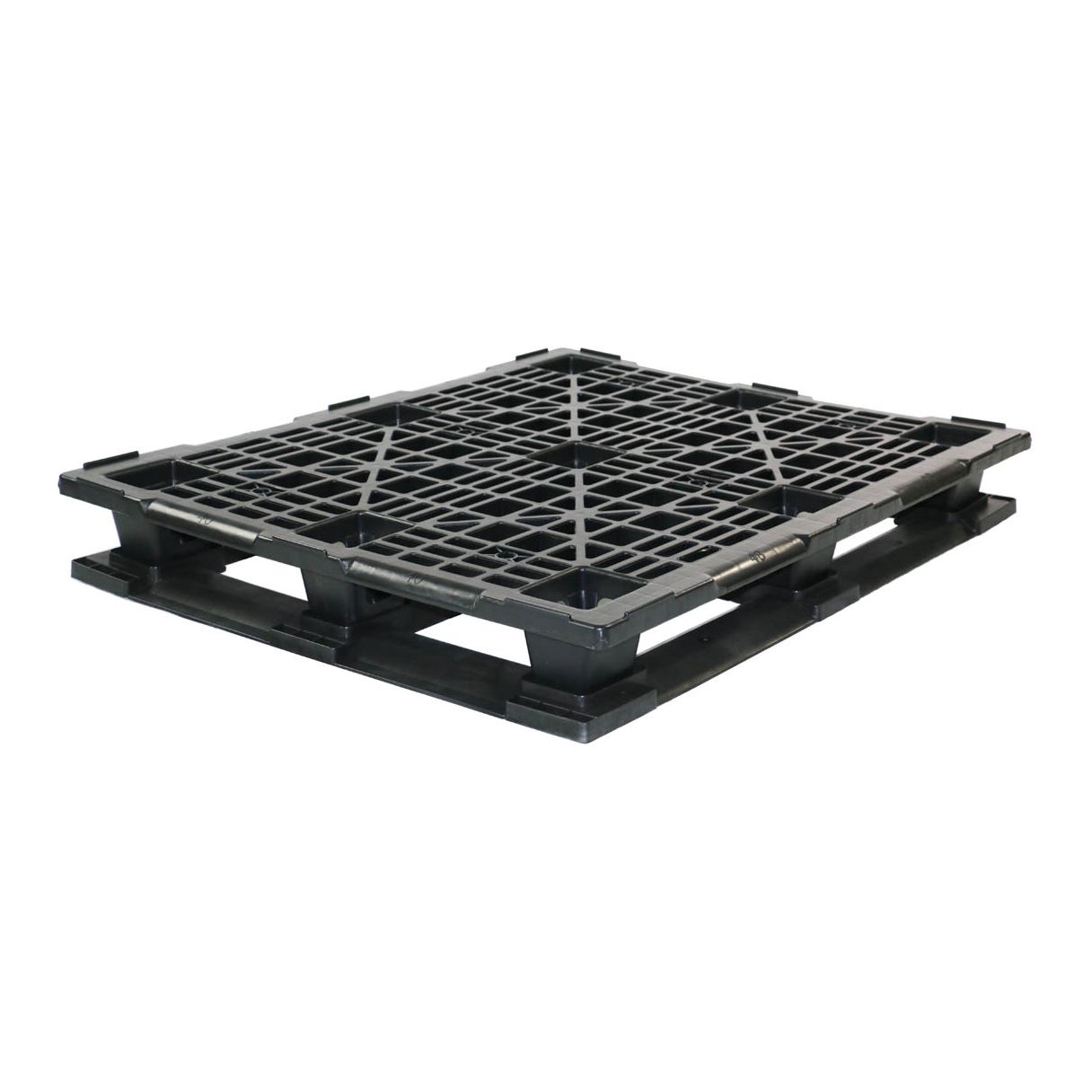 40 x 48 Rackable / Stackable Mid-Duty 6 Runner Plastic Pallet