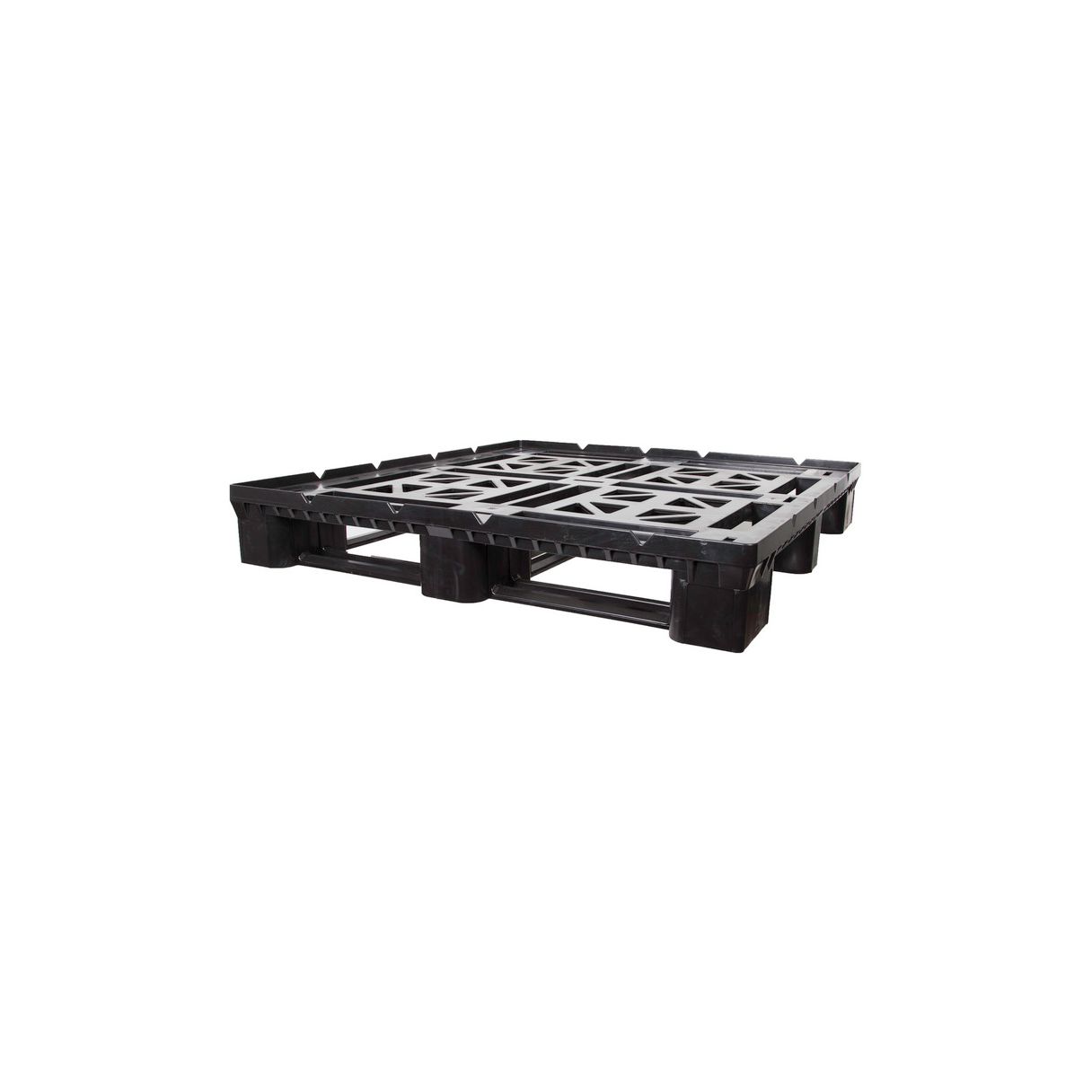 45 x 48 Heavy Duty Rackable Stackable Plastic Pallet - Full...