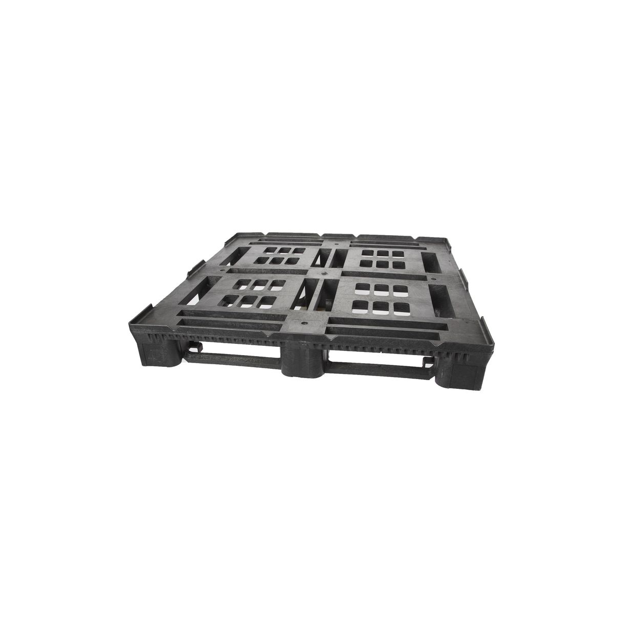 45 x 48 Heavy Duty Rackable Stackable Plastic Pallet - Intermittent...
